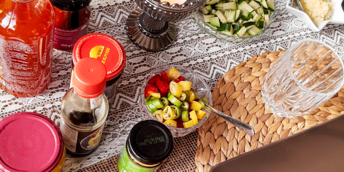 DIY | Mini-Wok und Pizzarette Abende - Creative-Material